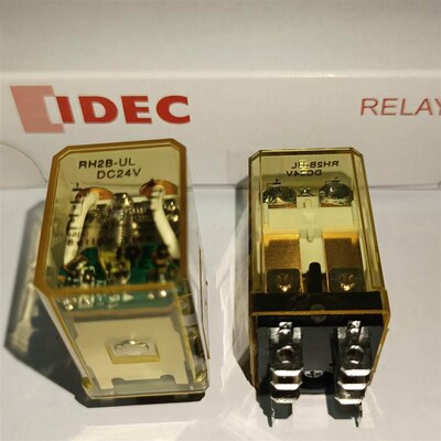 和泉RH2B-UL大8脚RY4S-UL 小14脚继电器AC220V DC24V  DC12V idec
