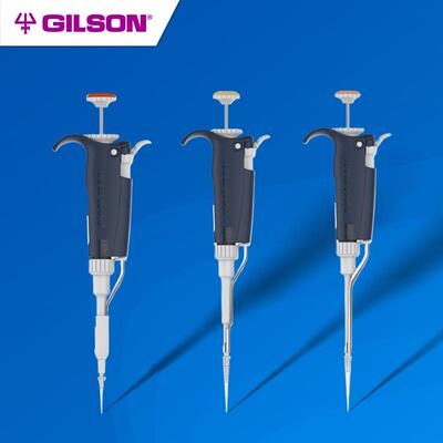 Gilson/吉尔森Pipetman L金属弹射器手动单道可调移液器可灭菌