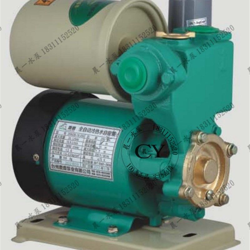 鹿鼎25WZB-15-125家用全自动冷热水自吸增压泵125/250/370/750w