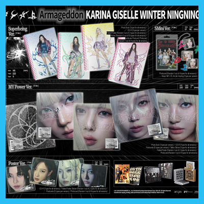 官方正版现货包邮 aespa 首张正规专辑 Armageddon 正规一辑回归