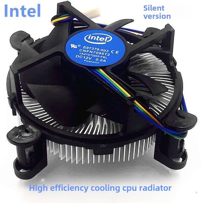 英特CPU风扇12V 0.2A i5 i7 4790 CPU散热风扇E97379-003
