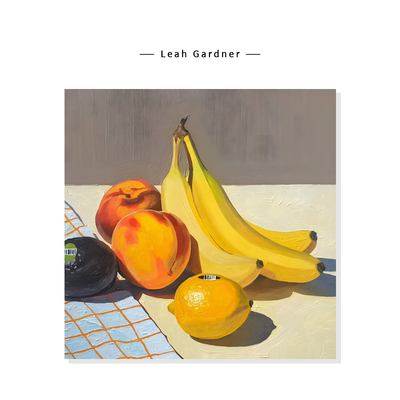 【Leah Gardner】清新治愈系静物简约通透感复刻艺术装饰挂画芯