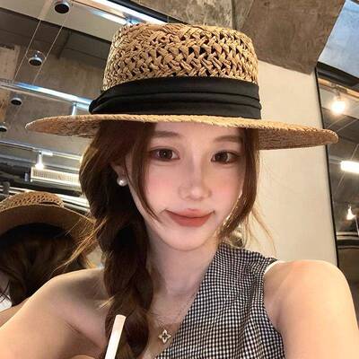 法镂空草帽女帽2025新款C1679夏边季海沙滩度假老钱风礼式防晒遮