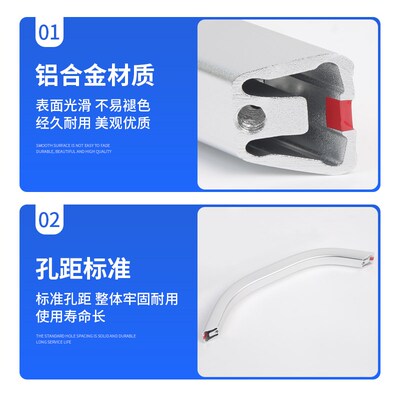 铝合金工业设备拉手机床加工中心工业手柄KCNC数控钣金柜门扶把手