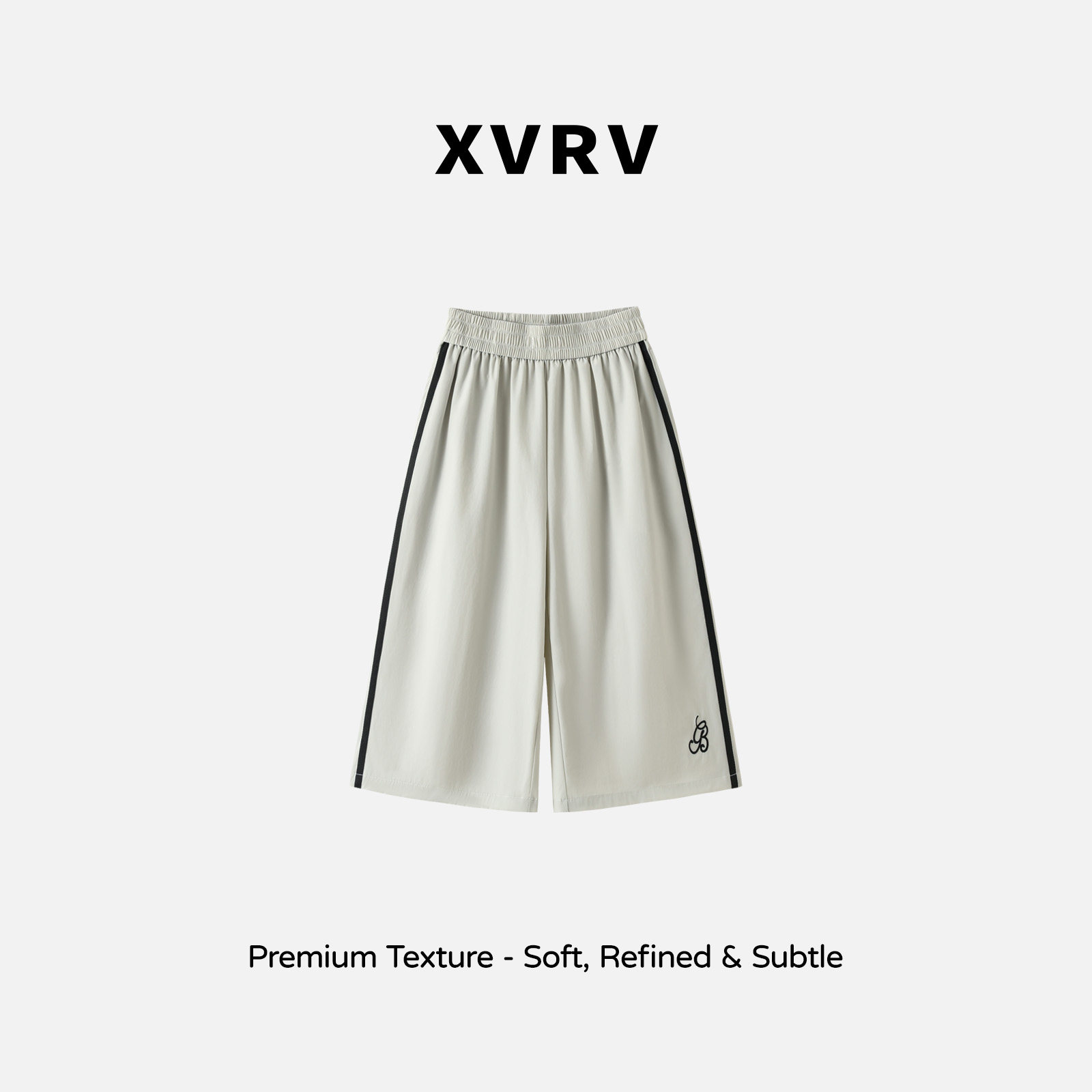 XVRV2026夏季新款美式A字版廓形七分裤锦纶户外百搭显瘦运动裤
