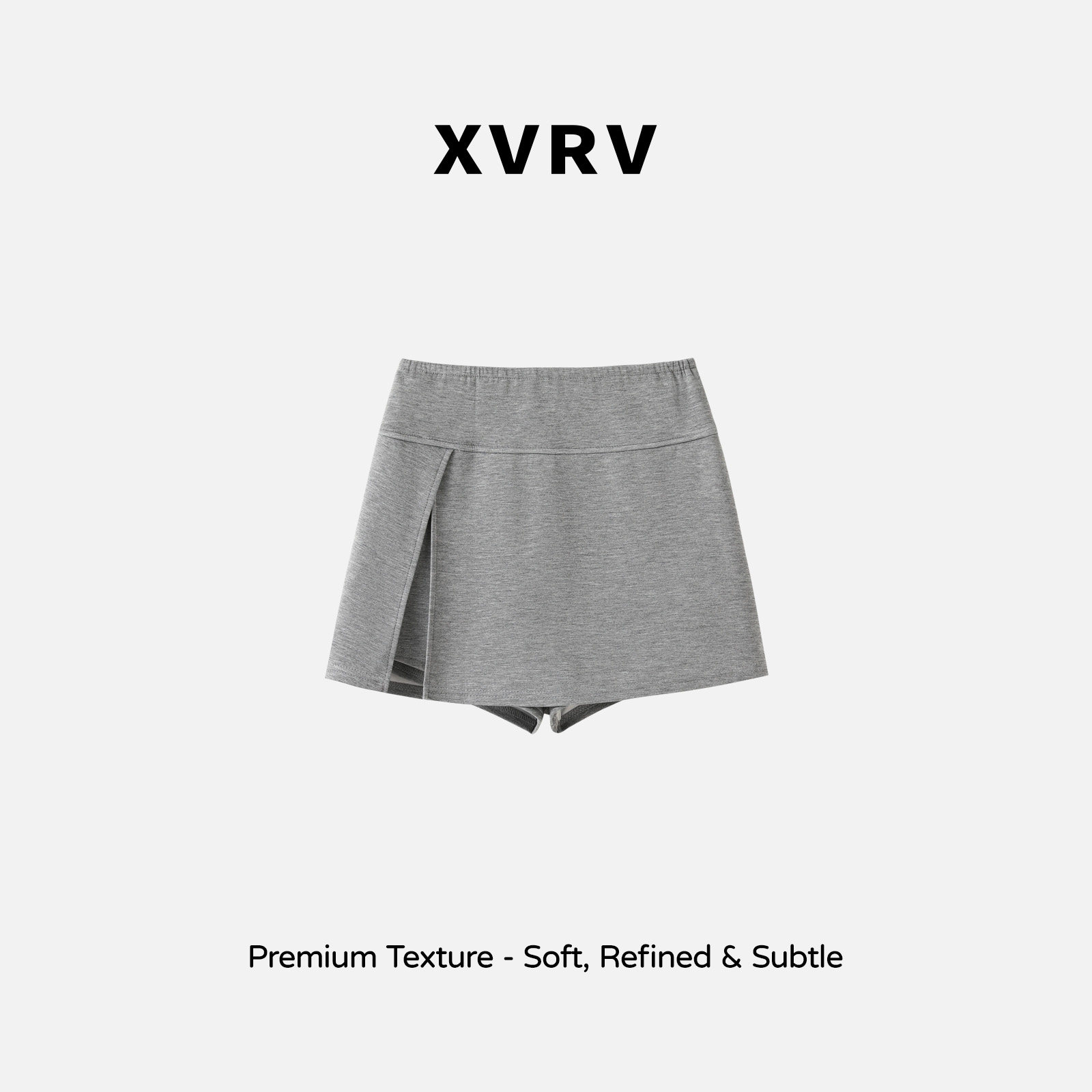 XVRV开叉瑜伽辣妹裙裤夏季新款高腰防走光显瘦半身裙运动短裙女