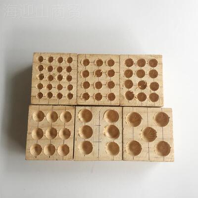 t玉珠子抛盘批量30037托珠盘羊光皮牛镜面皮多k孔木材翡翠圆珠打