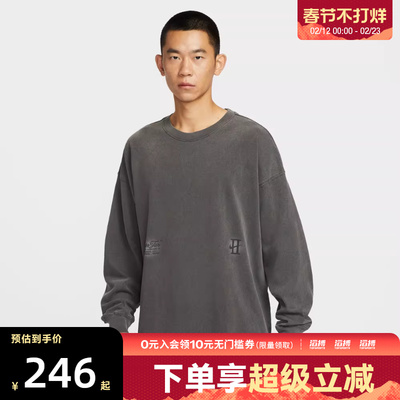 NIKE耐克男子德文布克篮球运动休闲印花圆领短袖T恤IH5086-010