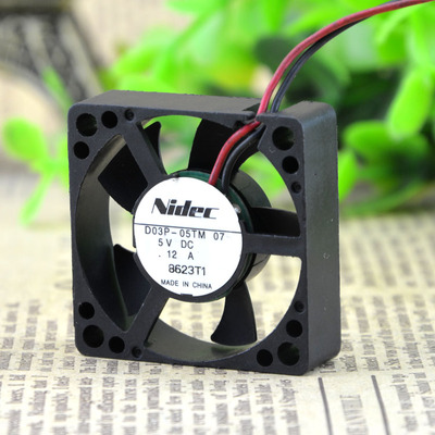 nidec 3510 D03P-05TM 07 5V 0.12A 3.5CM散热风扇35*35*10MM