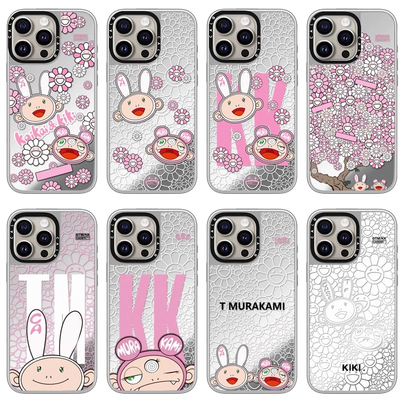 CALG联名村上隆太阳花适用苹果手机壳iphone11 12 13 14 15 16 17promax新款外壳高级感小众磁吸2025网红爆款