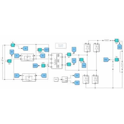 MATLAB/Simulink,Push-Pull(推挽电路)电路彷真模型
