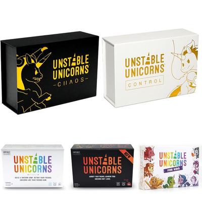 家庭聚会 独角兽桌游Unstable Unicorns Card Games 英文卡牌游戏