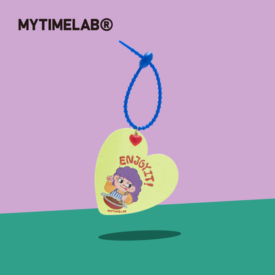 MYTIMELAB摩太潮玩Q版Monita爱心亚克力挂件背包装饰挂饰吊卡礼品