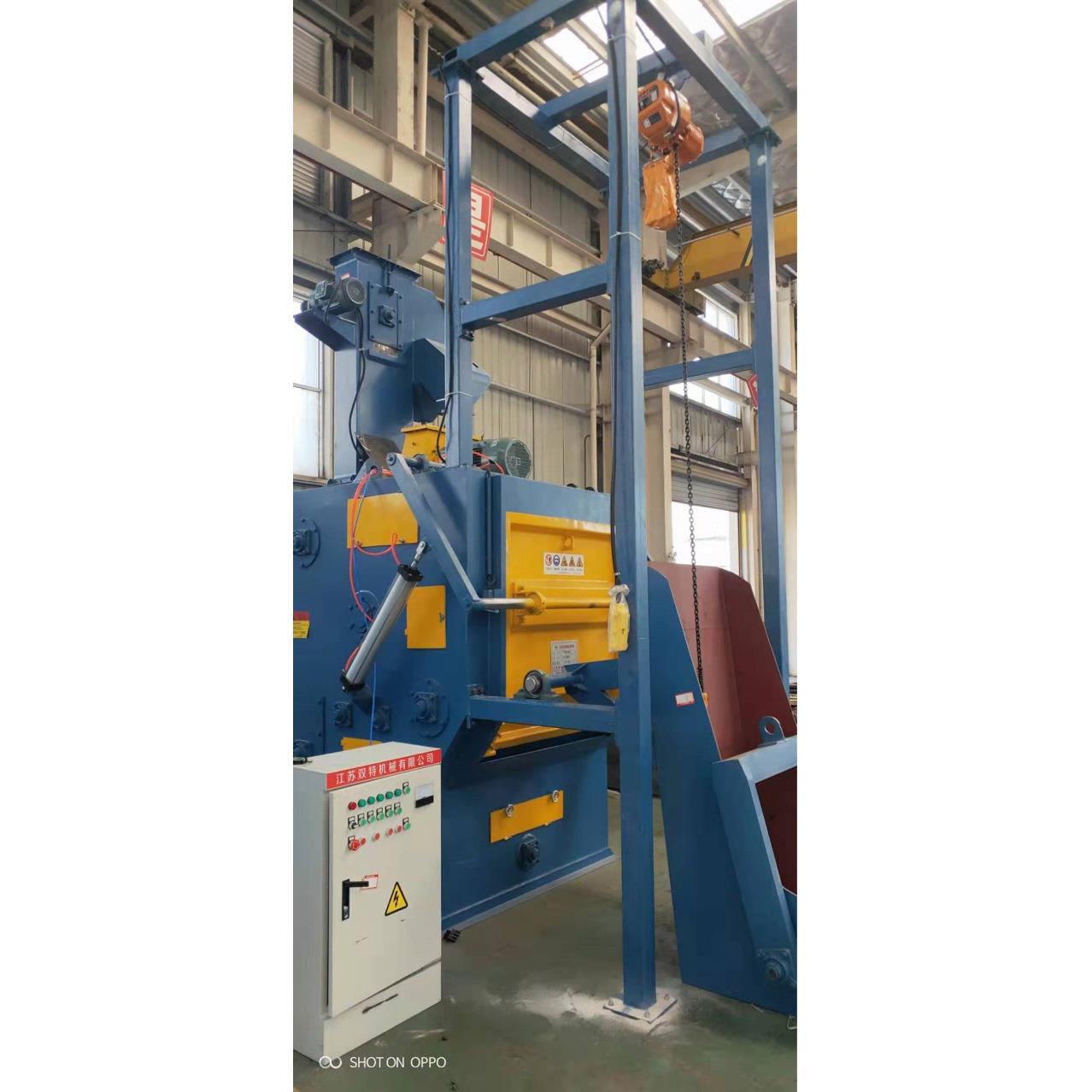 供Q324应小型履带式抛丸2机q321表面清理强化清0氧除化皮 q34抛丸