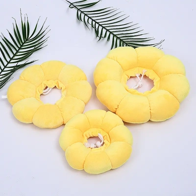 猫咪项圈圈狗狗防舔软头套伊莉沙白羞耻脖圈绝育用品