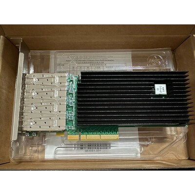 silicom原装intel X710-DA4 四口万兆光纤