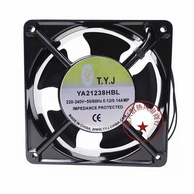议价T.Y.J统赢YA21238HBL220V12CM12038LED显示屏专用散热风扇