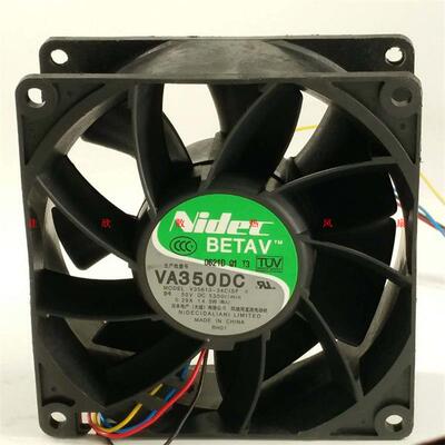 议价NIDECV35610-34CISF90389CM50V0.29AVA350DC风扇90*90*38MM