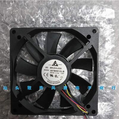 议价台达90159CM双滚珠12V0.12APWM温控静音风扇AFB0912LB