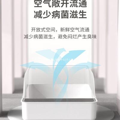 宠袋猫砂超盆大号全咪半封闭ARC式猫厕盆所防带砂特小号幼猫屎猫
