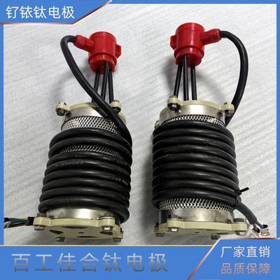 陕西百工佳合钛电极 循环水软化吸垢 小电极 大功率 性能稳定