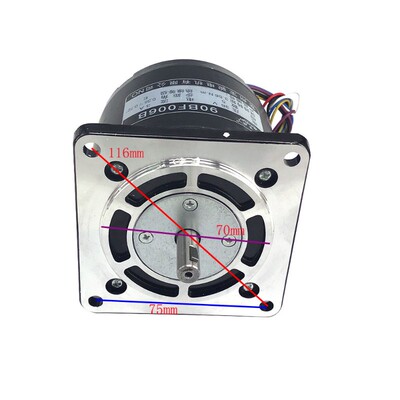 穿孔机升降电机宝骏步进电机90BF006B 5相36V 6根线孔机电机