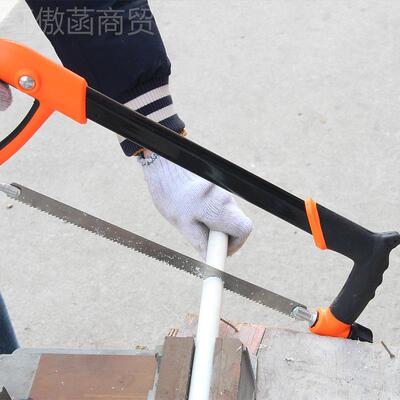 小钢锯架重型锯弓功能据BIKERSAY子手钢手钜工锯强力铁锯锯木多工