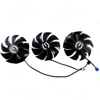 EVGA艾维克RTX3070 3070ti 3080 3080ti 3090 FTW3显卡散热风扇