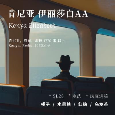 【AC Coffee】肯尼亚恩布伊丽莎白AA水洗浅烘精品咖啡豆