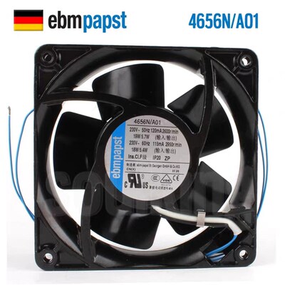 全新原装ebmpapst 4656N/A01 12038 220V 19W 12cm变频器散热风扇