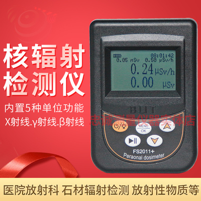 FS2011+核辐射检测仪 大理石测量放射性报警器 个人剂量 电离测试