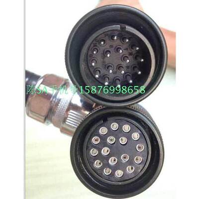 航空插头 MS3106A20-29PW 17芯 直头MS3108A20-29SW发那科专用