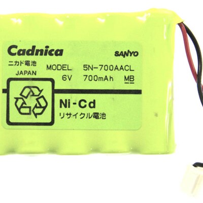 三洋 Sanyo Cadnica 5N-700AACL 三洋 6V 700mAh 充电电池组 现货
