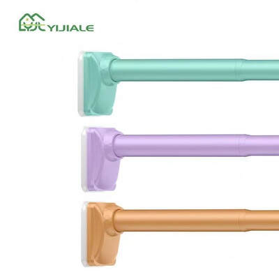 Adjustable Curtain Rod Extendable Telescopic Poles Rail