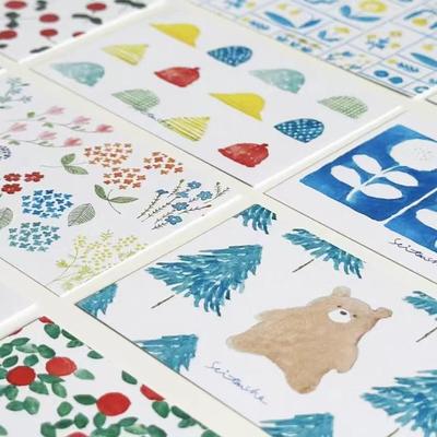 日本seitousha、paper message 名片式小卡片|日本印制| 国内现货