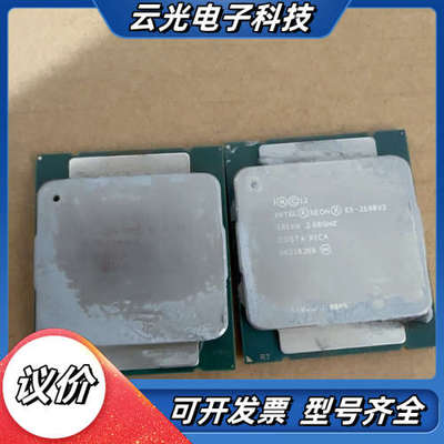 出两颗E5 2690V3功能正常。图片议价