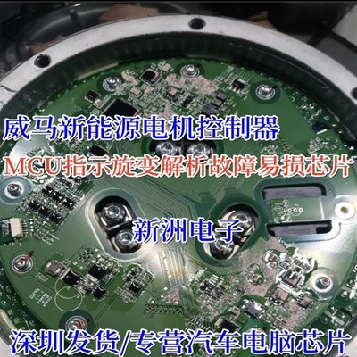 AD2S1210WDSTZ适用威马新能源电机控制器MCU指示旋变解析易损芯片