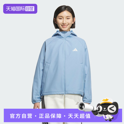 【自营】adidas阿迪达斯女子MS SOFTSHELL JK运动夹克外套KC0087