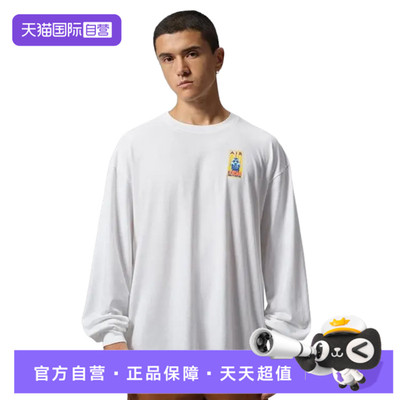 【自营】NIKE耐克男子运动休闲长袖T恤IO0132-100
