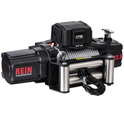 CA13500磅越野车电动绞盘移动家用遥控车载吊机卷扬机起重葫芦