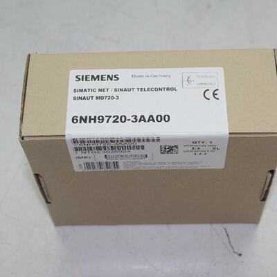 西门子6NH97203AA00SinautTelecontrol全新密封盒