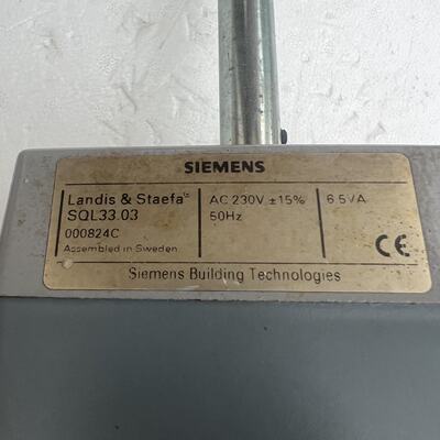 议价西门子Landis & Staefa SQL33.03 SQL35.00执行器，瑞典产
