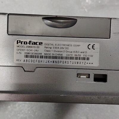 询Proface普洛菲斯触摸屏GP2301SC4124V