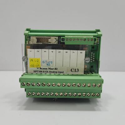 SCANA MAREL MPT100 8 Chasis Analgico Entrada Mdulo