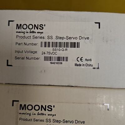 议价Moons Ss10QR Stepper Motor Driver Br New Unopened Actual