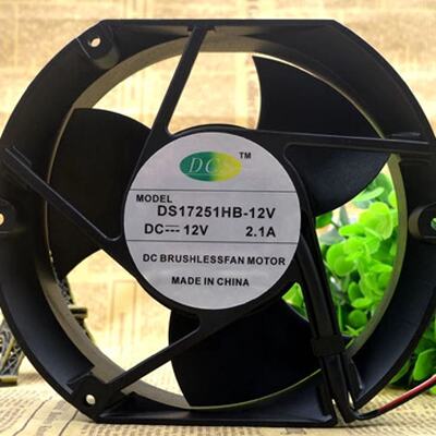 DCS17CMDS17251HB-12DC12V2.1A172*172*51MM机柜散热风扇
