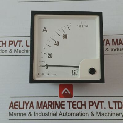 RISHABH EQ 96 AC Ampermetros Y Voltmetro 5A Sin Dial 850V Pi