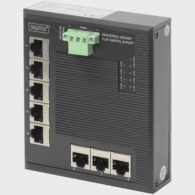 Digitus DN651127 8Port 101001000 Mbps Industrial Ethernet Sw