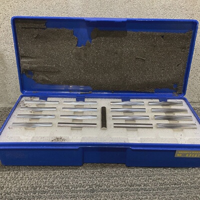 VAN KEUREN .3500.3740 17 PIECE PIN GAUGE SET 333
