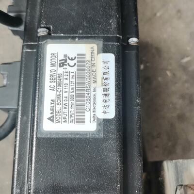 询》台达伺服马达两套带减速机链轮400wECMAC10